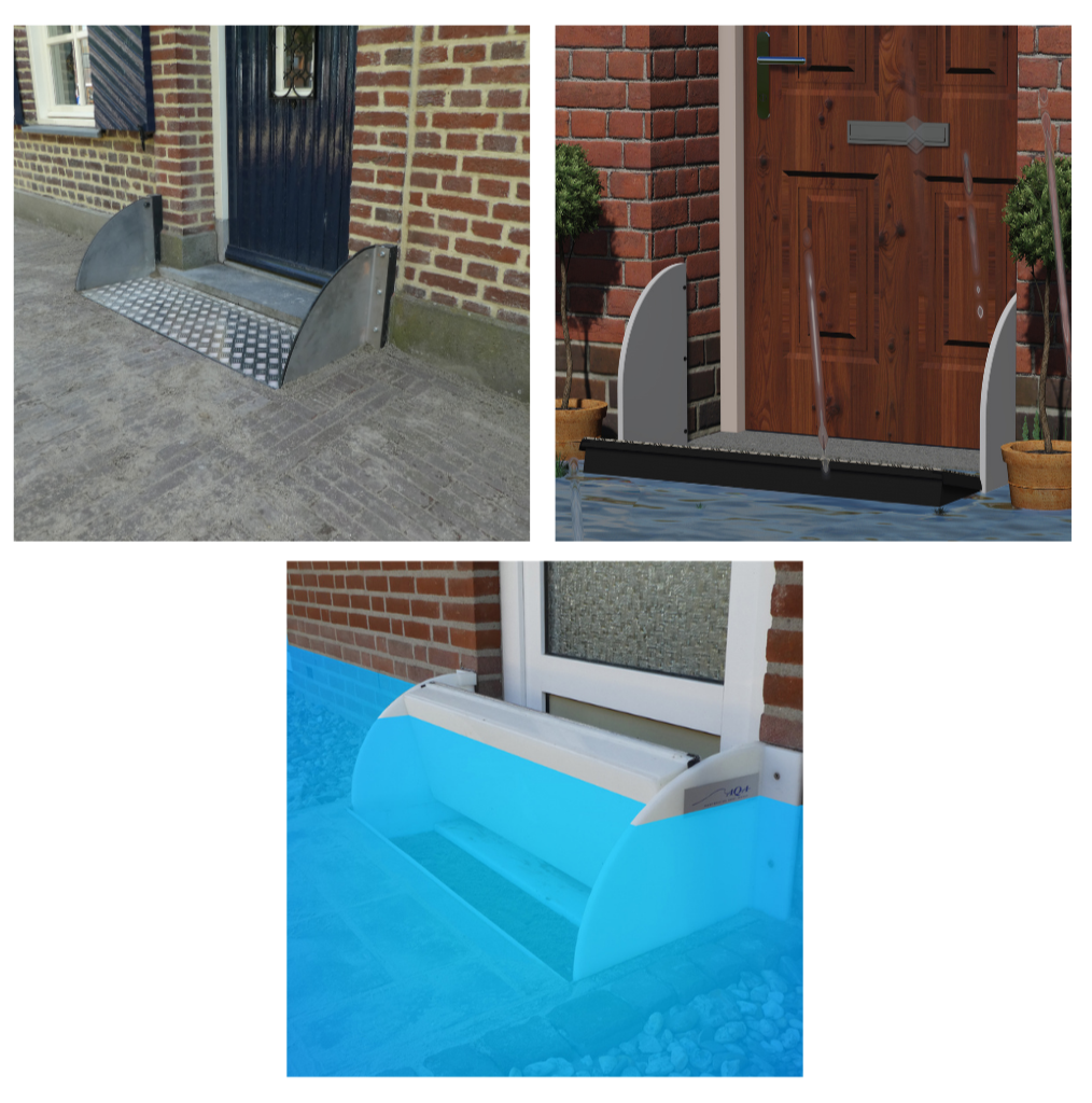 Zelfopdrijvend waterkerend schot - Wacht niet op water